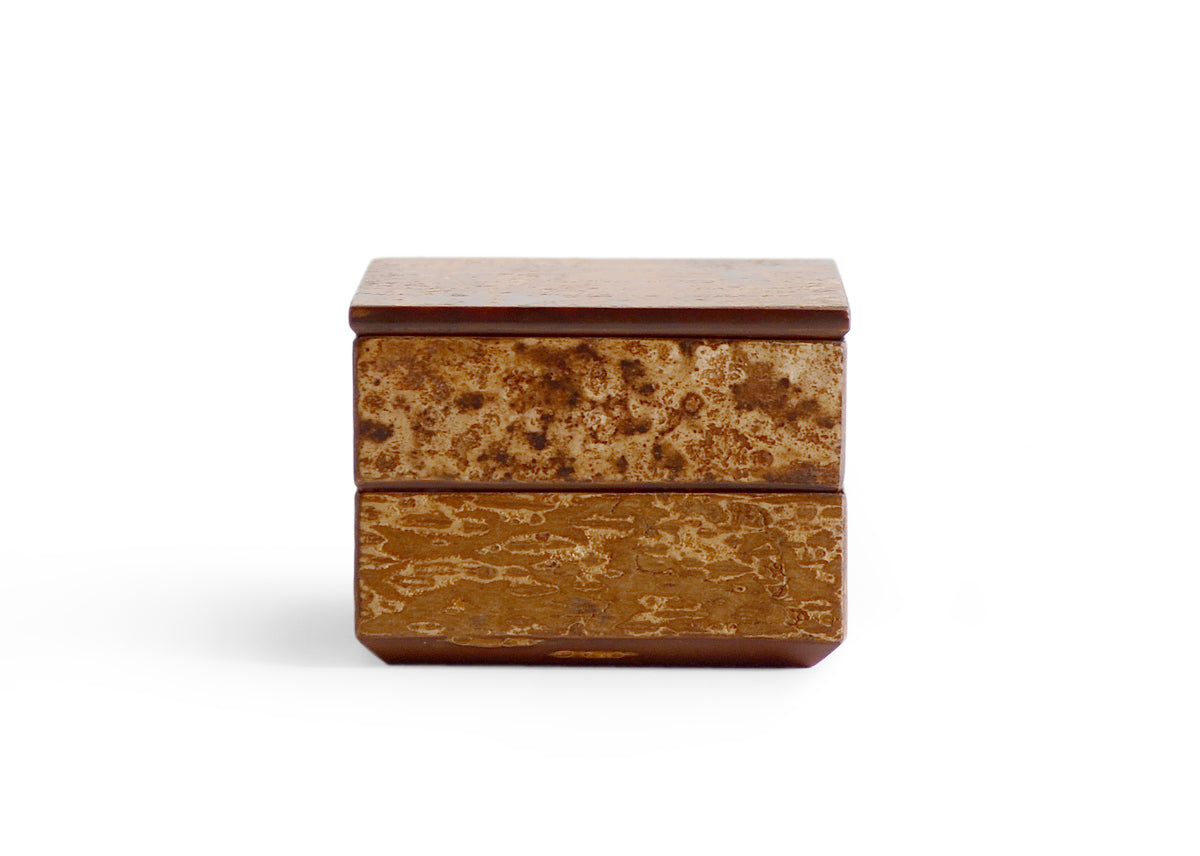 Burled Cherry Bark Tiered Storage Box – Nalata Nalata