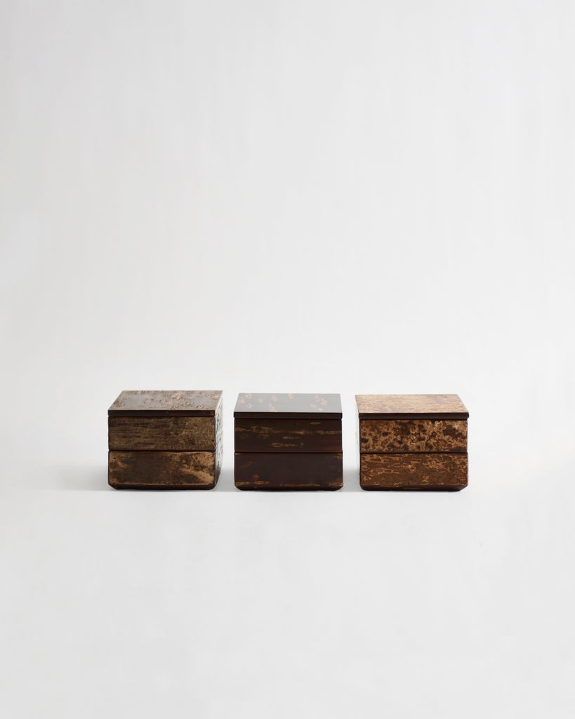 Smooth Cherry Bark Tiered Storage Box – Nalata Nalata
