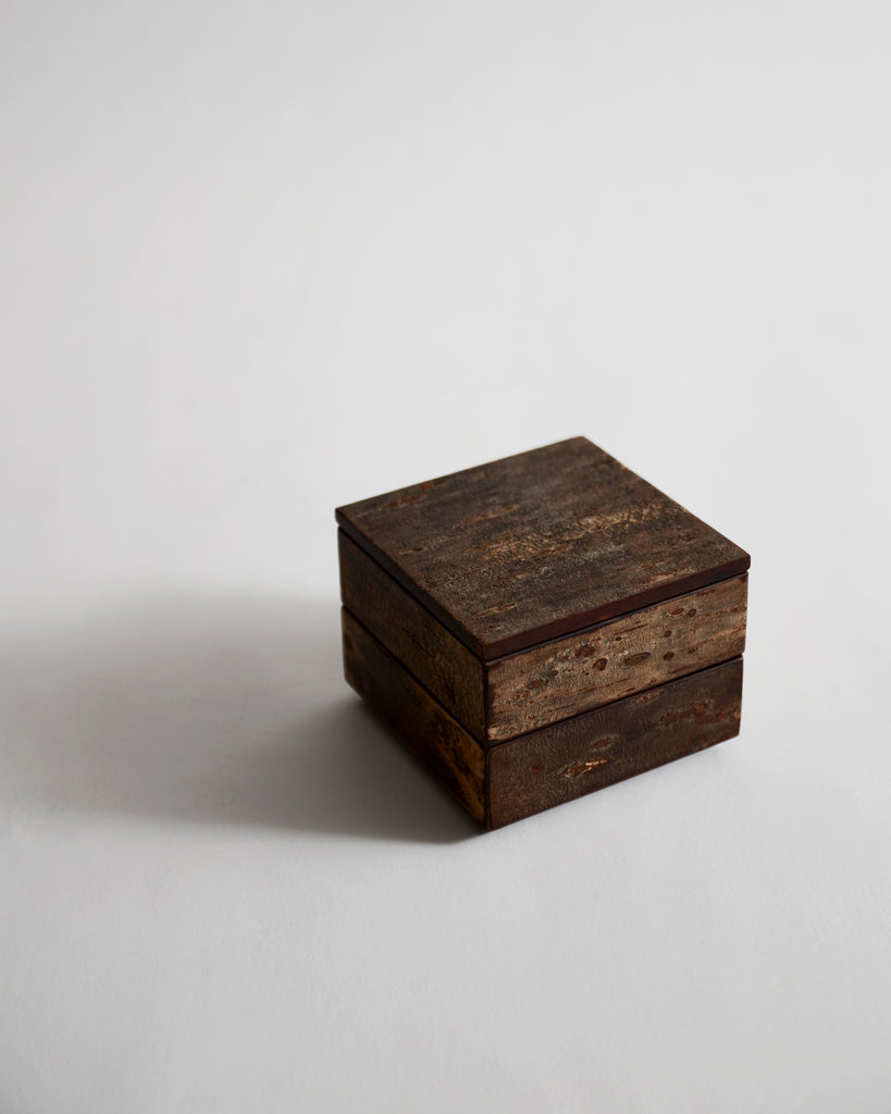Raw Cherry Bark Tiered Storage Box – Nalata Nalata
