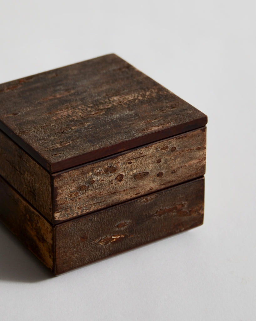 Raw Cherry Bark Tiered Storage Box – Nalata Nalata