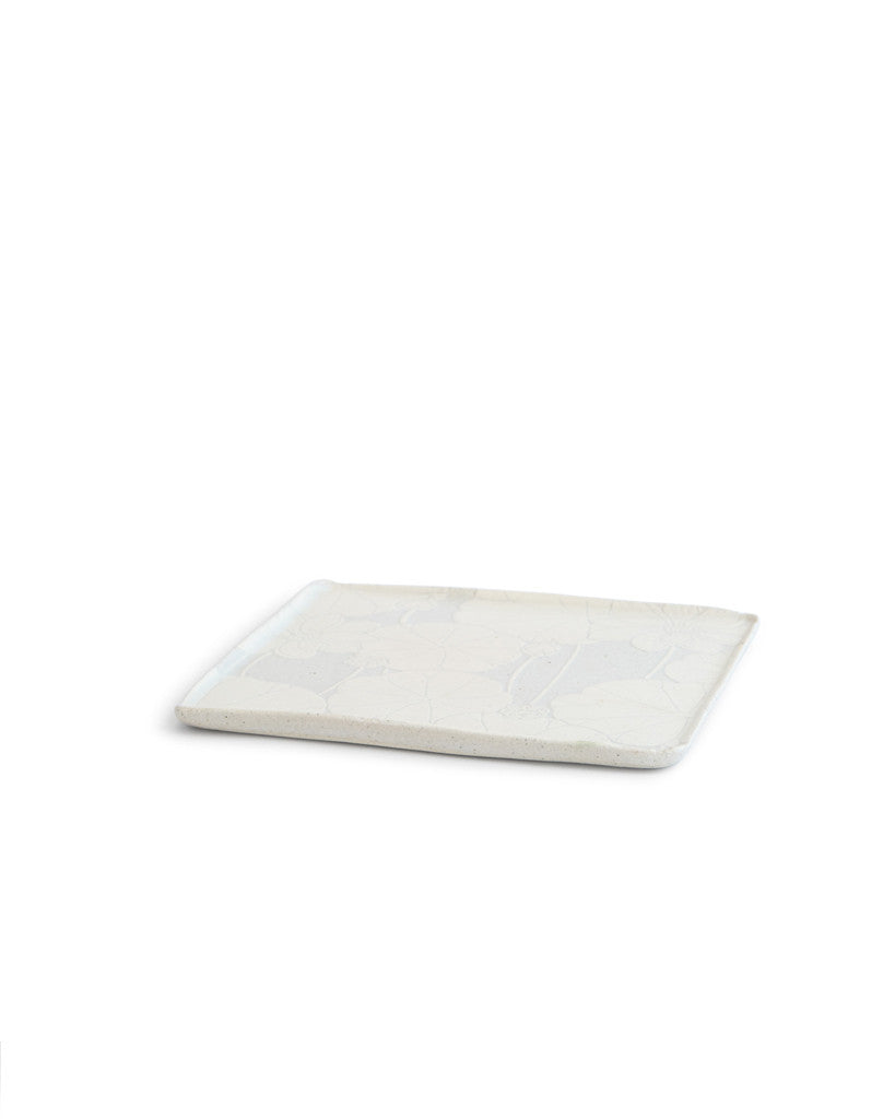 Sgraffito Square Plate (OUT OF STOCK) – Nalata Nalata